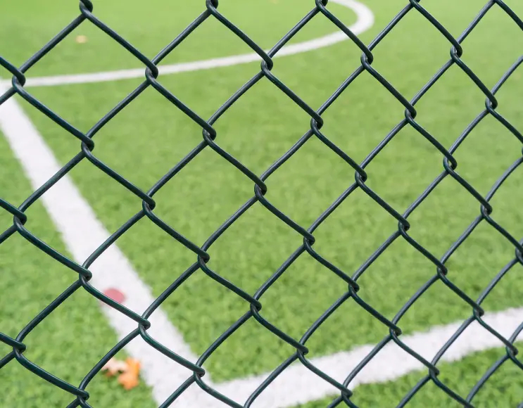 Treillis métallique plastifié pour terrains de spo... - Cod. RM50CS