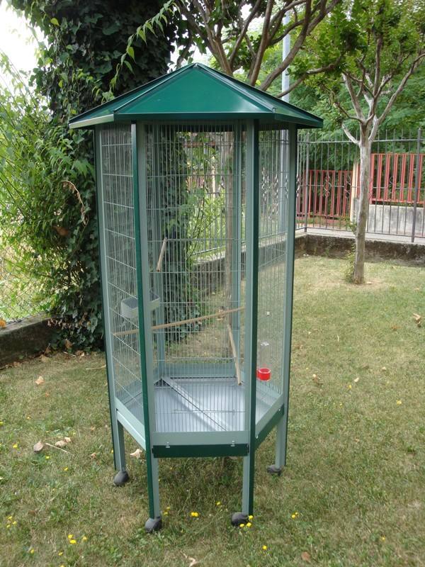 Volière hexagonale - Cod. VLE0021