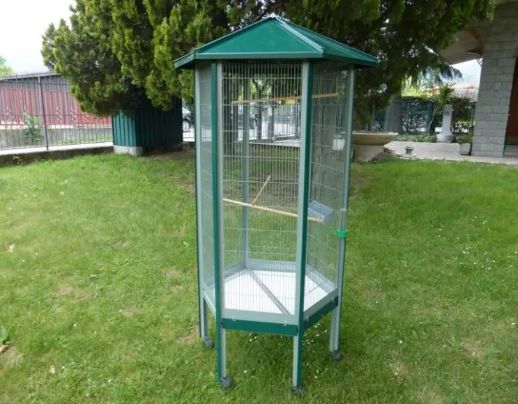 Volière hexagonale - Cod. VLE0021