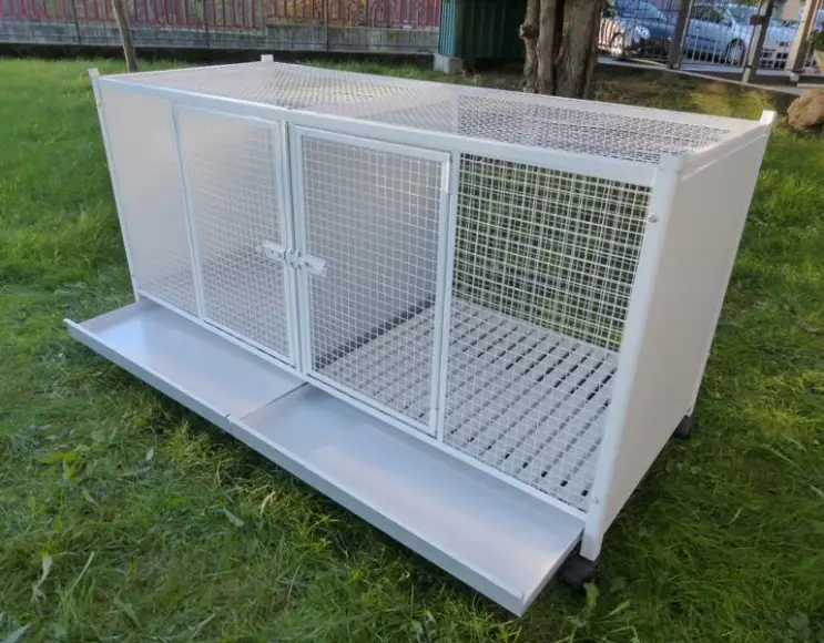 Cage pour chats et chiens 150x60 - Cod. LZ00060G